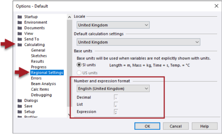 Tedds Excel Link Error "Expression contains an unexpected delimiter" | Trimble User Assistance